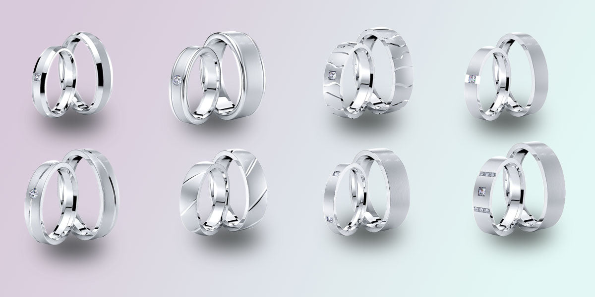 8 Budget-Friendly His & Hers Wedding Ring Set – LoveWeddingBands